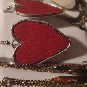 Jewelry | Darling Red Heart Earrings | Poshmark